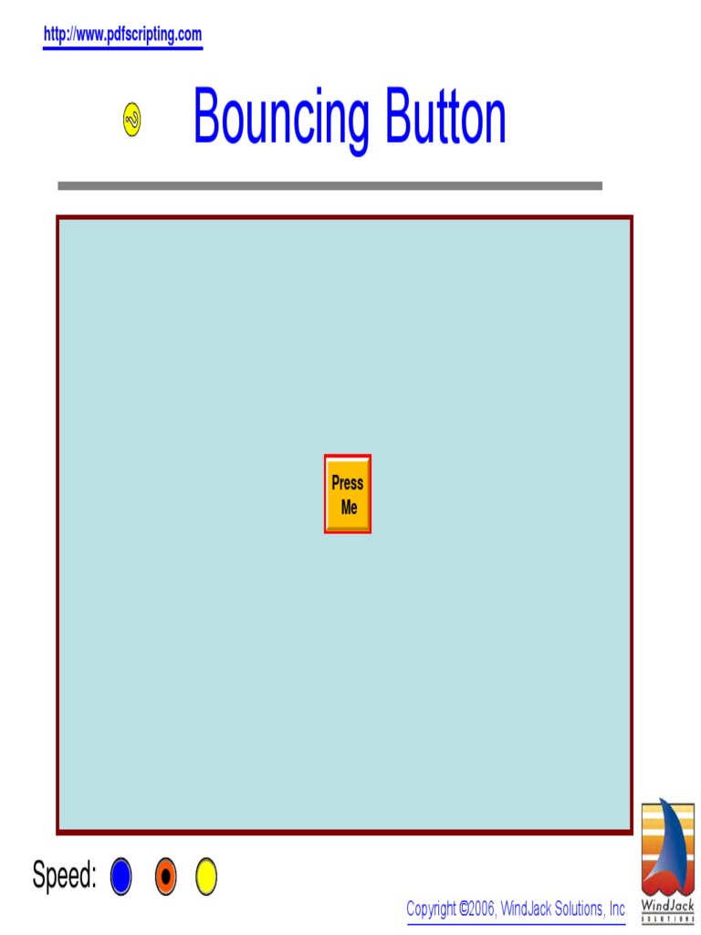 Bouncing Button | PDF
