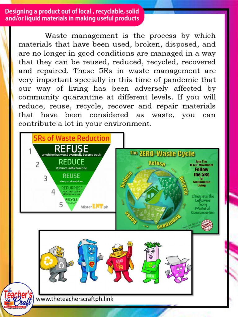 Designing Useful Products from Waste | PDF | Waste Management | Reuse