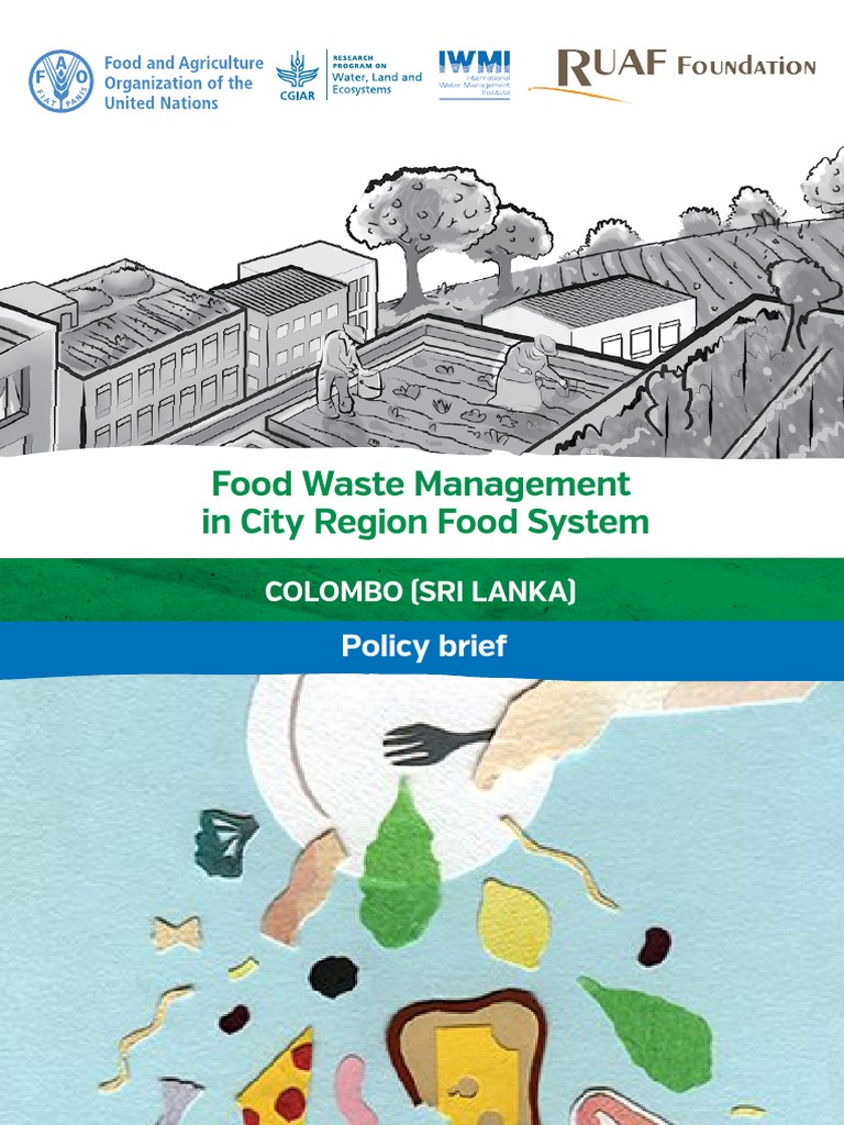 Food Waste Management - Colombo - FAO | PDF | Waste Management ...