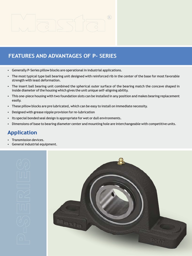 Features and Advantages of P - Series | PDF | Machines | Manufactured Goods