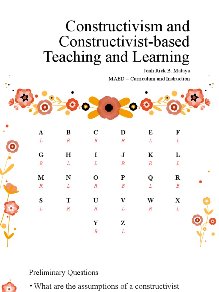 Constructivist Teaching Strategies for Active Learning | PDF ...
