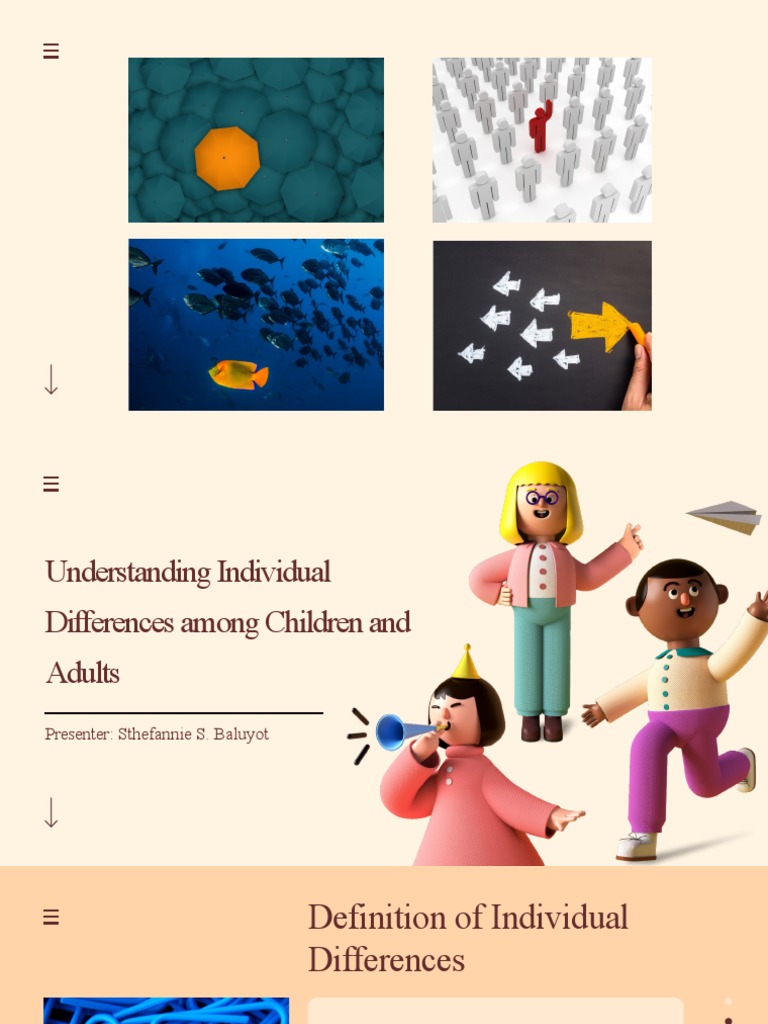 Understanding Individual Differences | PDF | Attitude (Psychology ...