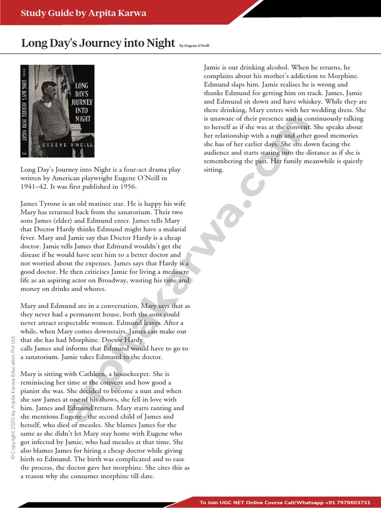 040 Long Days Journey Into Night | PDF