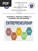 Grade 11 Entrep M4 | PDF | Financial Statement | Marketing