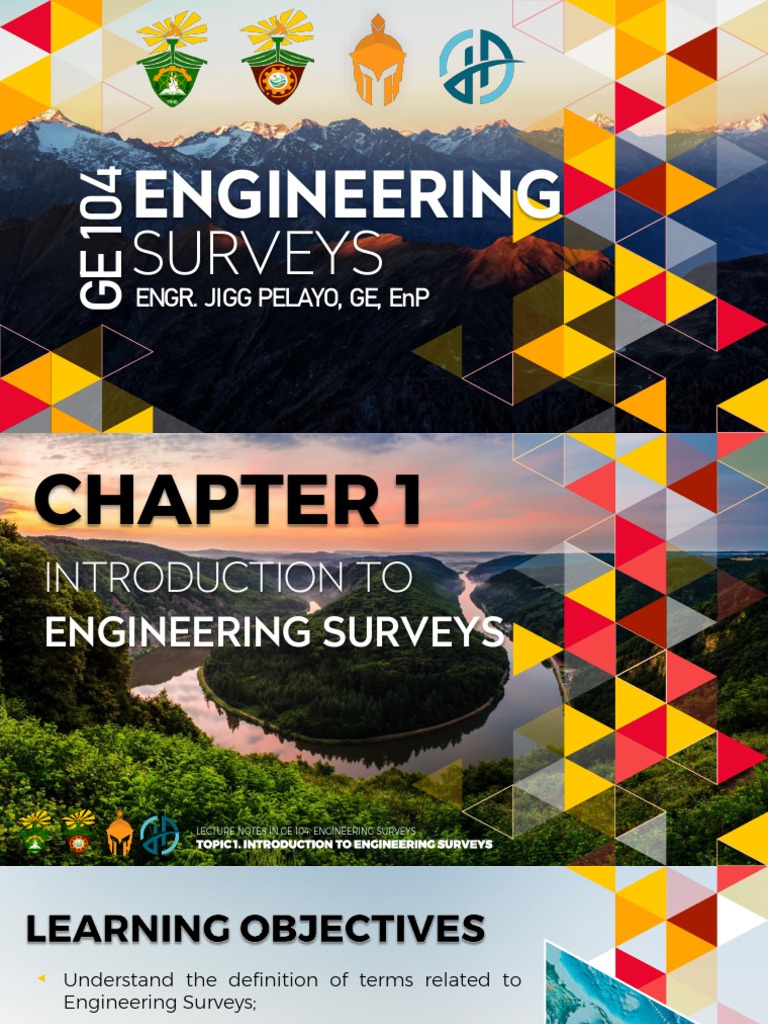 GE 104 Lecture 1 | PDF | Surveying | Licensure