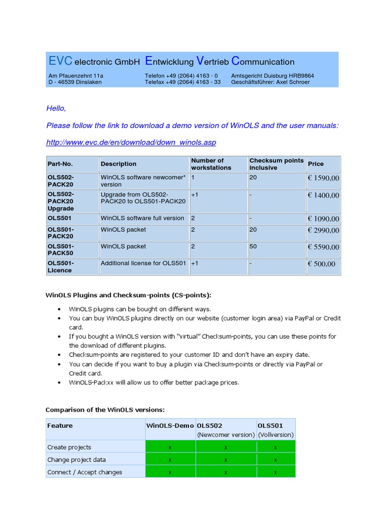 Infos WinOLS E | PDF | Software | Computer Science