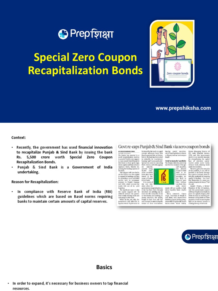 Zero Coupon Bonds | PDF | Bonds (Finance) | Loans