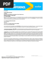 Capgemini Offer Letter | PDF | Business