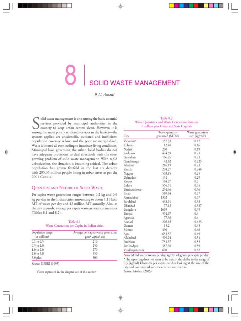 Solid Waste | PDF