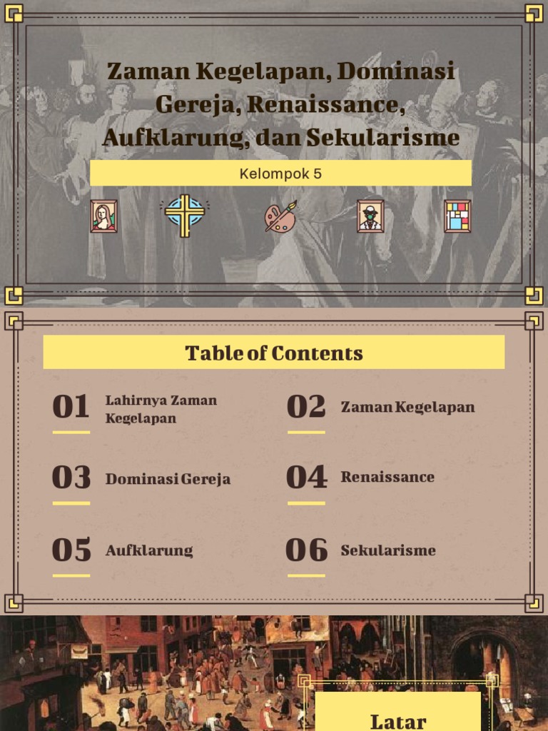 Dominasi Gereja di Zaman Kegelapan | PDF | Agama & Spiritualitas