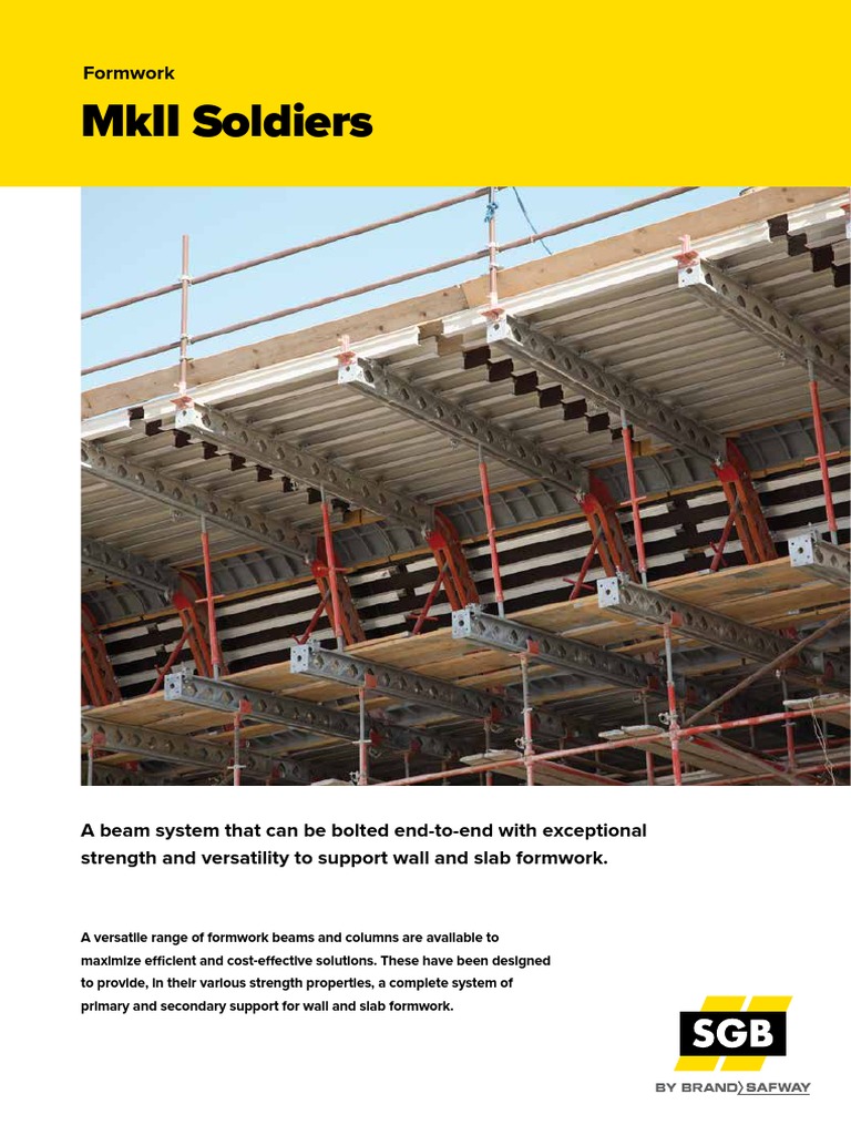 Mkii Soldiers: Formwork | PDF | Beam (Structure) | Building Materials