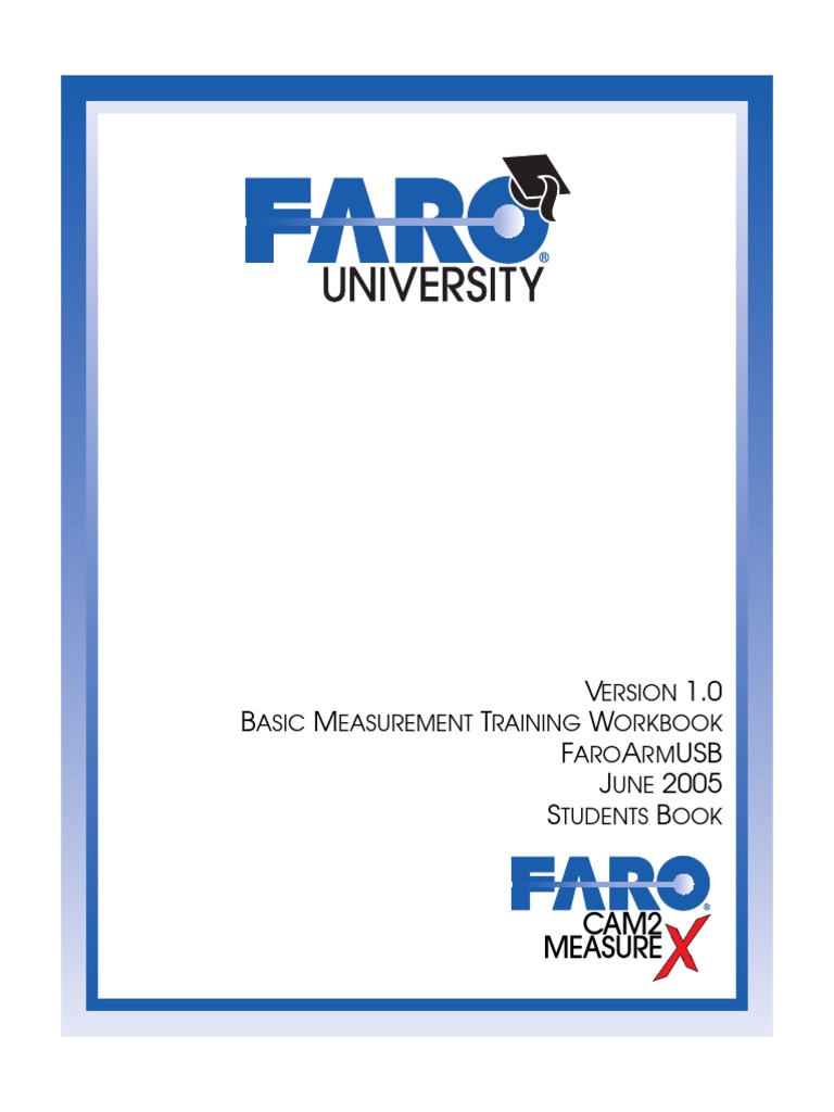 Faro Manual | PDF | Calibration | Window (Computing)