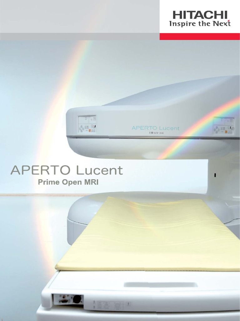 Hitachi - 0.4 T - APERTO Lucent - Brochure | PDF