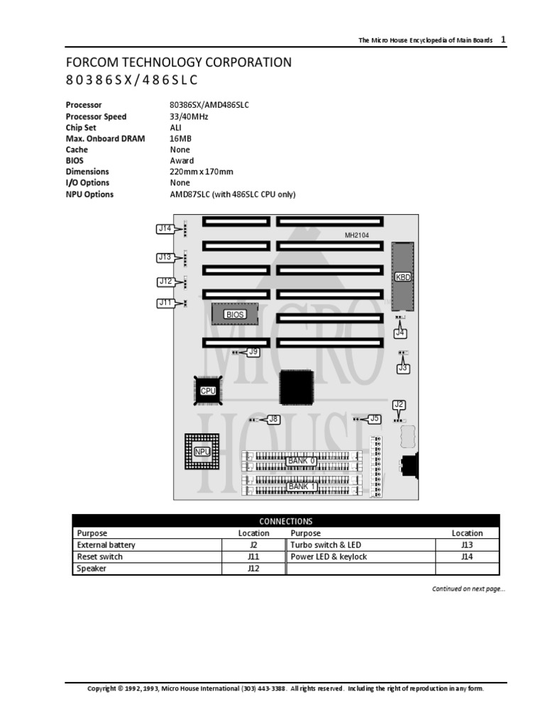 Manual Ali 386-40 | PDF | Central Processing Unit | Electronic Design