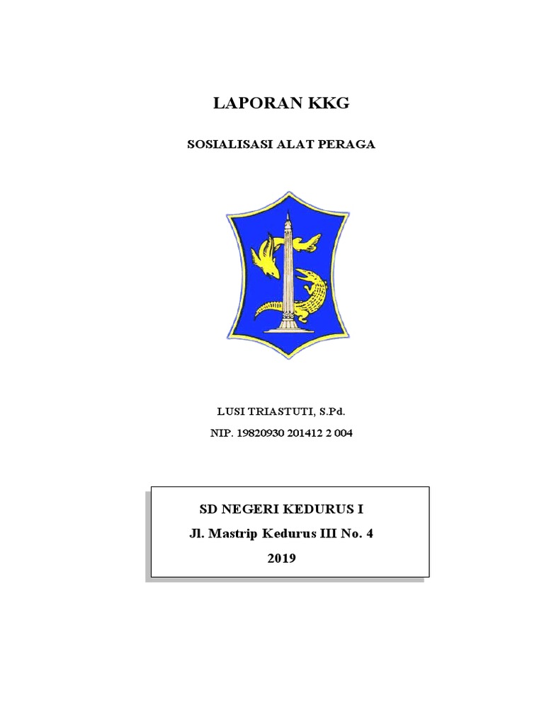 Laporan KKG Lusi Triastuti April 2019 | PDF