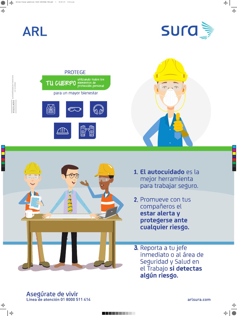 Afiche Uso de Epp | PDF