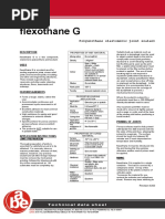 Flexseal PU425: Polyurethane Sealant Guide | PDF | Concrete | Adhesive