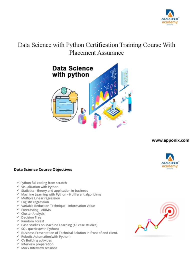 Data Science With Python Certification Training Course With Placement ...