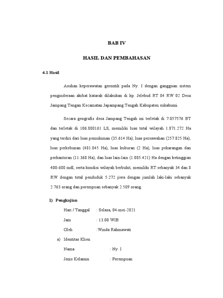 BAB IV Wulanda | PDF