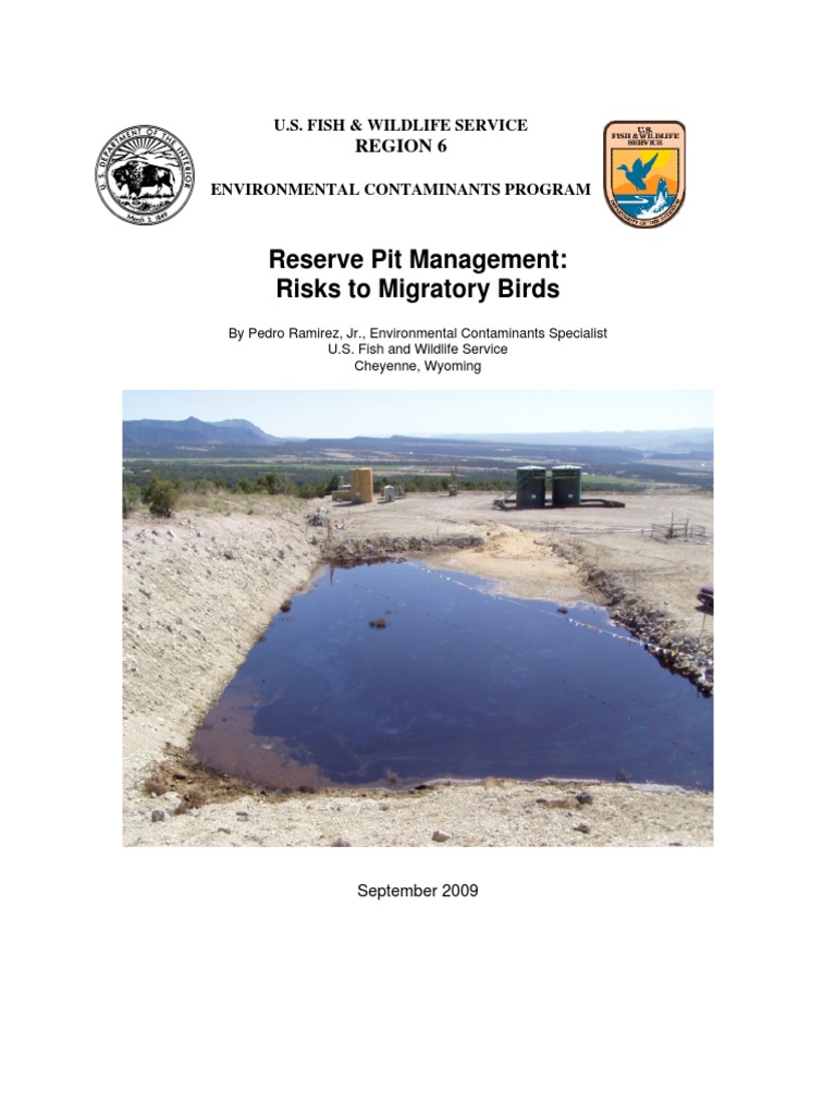 Waste Pit Documents | PDF | Oil Well | Chemistry
