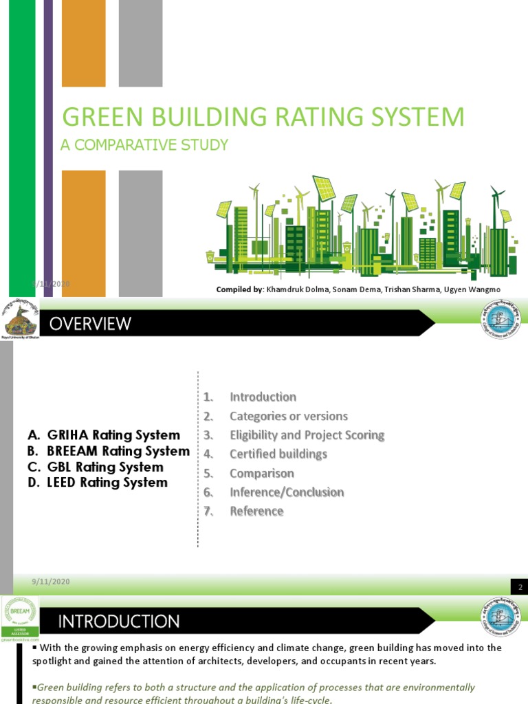 Comparative Study of Green Building Rating System | PDF | Green ...
