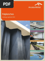 PU 12 - ArcelorMittal - Palplanches Acier | PDF