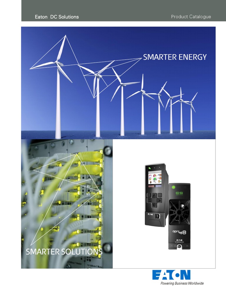 Eaton DC Solutions Product Catalogue | PDF | Rectifier | Computer Network