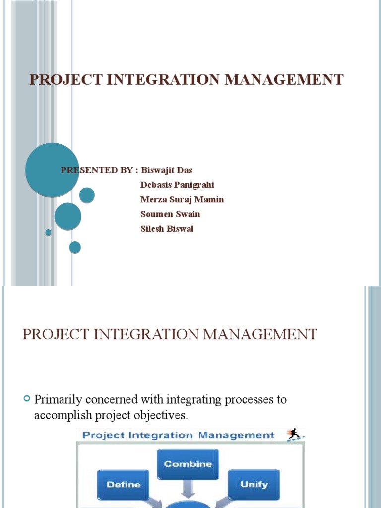 Project Integration Management SPM | PDF | Project Management | Business