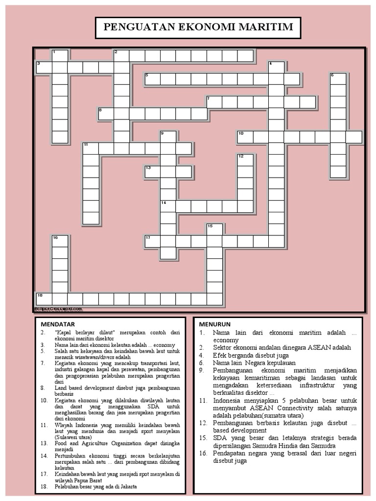 Teka-Teki Ekonomi Maritim | PDF