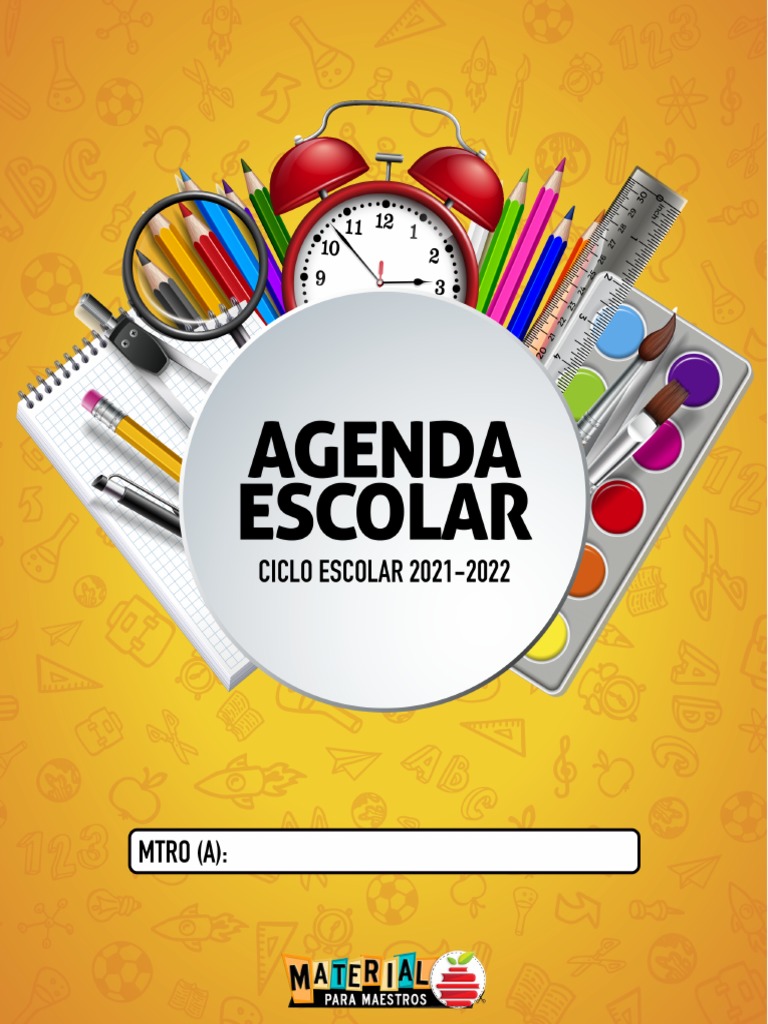 Agenda Escolar 2021 - 2022 - Digital | PDF