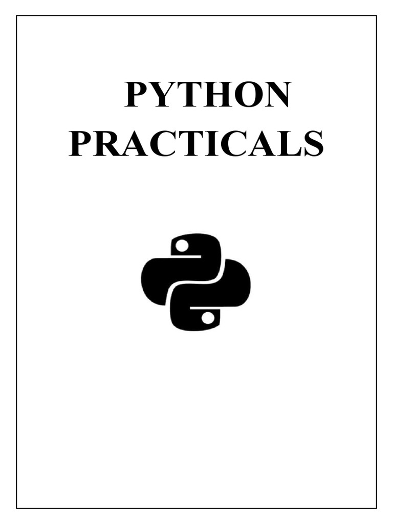 Python Practicals 12-E | PDF | Computers
