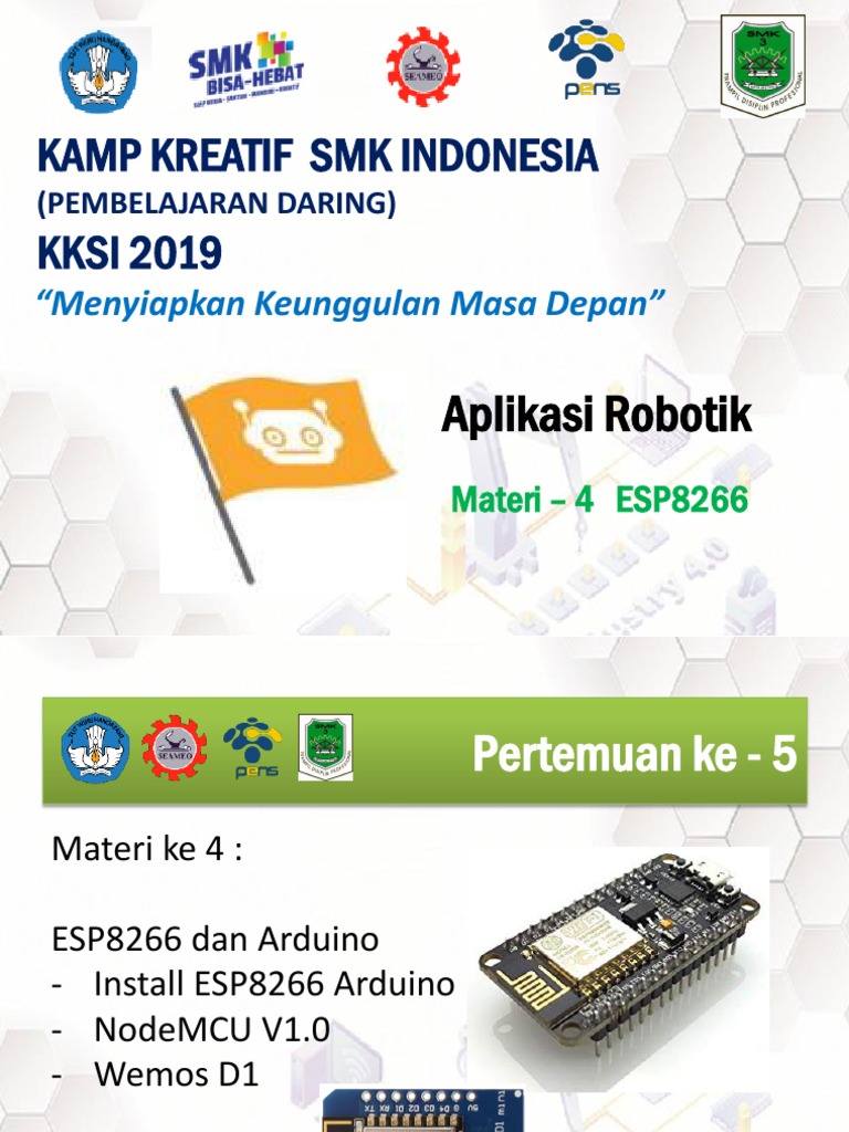Pertemuan 05 - Materi 04 - ESP 8266 | PDF
