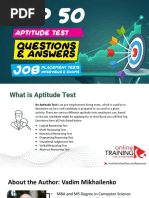 100 General Aptitude Questions With Answers PDF | PDF | Train | Speed