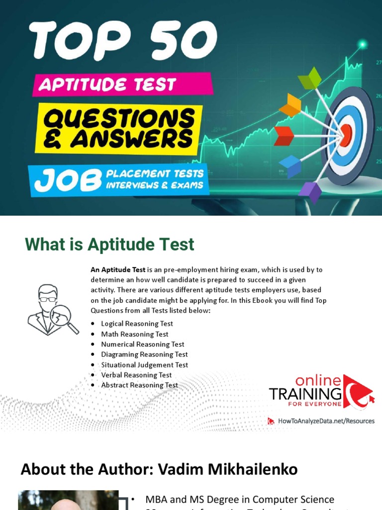 104 Full Version Top 50 Aptitude Test Questions and Answers v20210518 ...