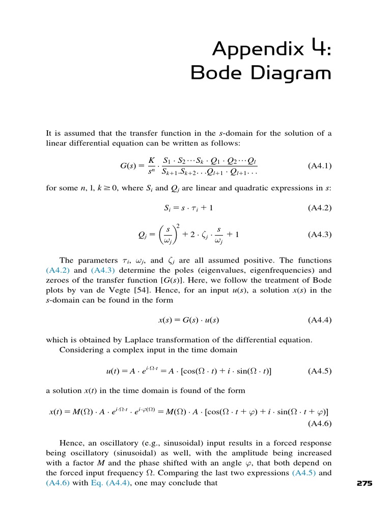 Bode Diagram for Vehicle Dynamics | PDF | Electronics | Applied Mathematics