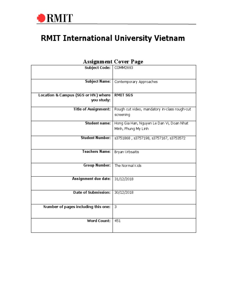 Rough Cut Cover Page | PDF | Plagiarism | Communication