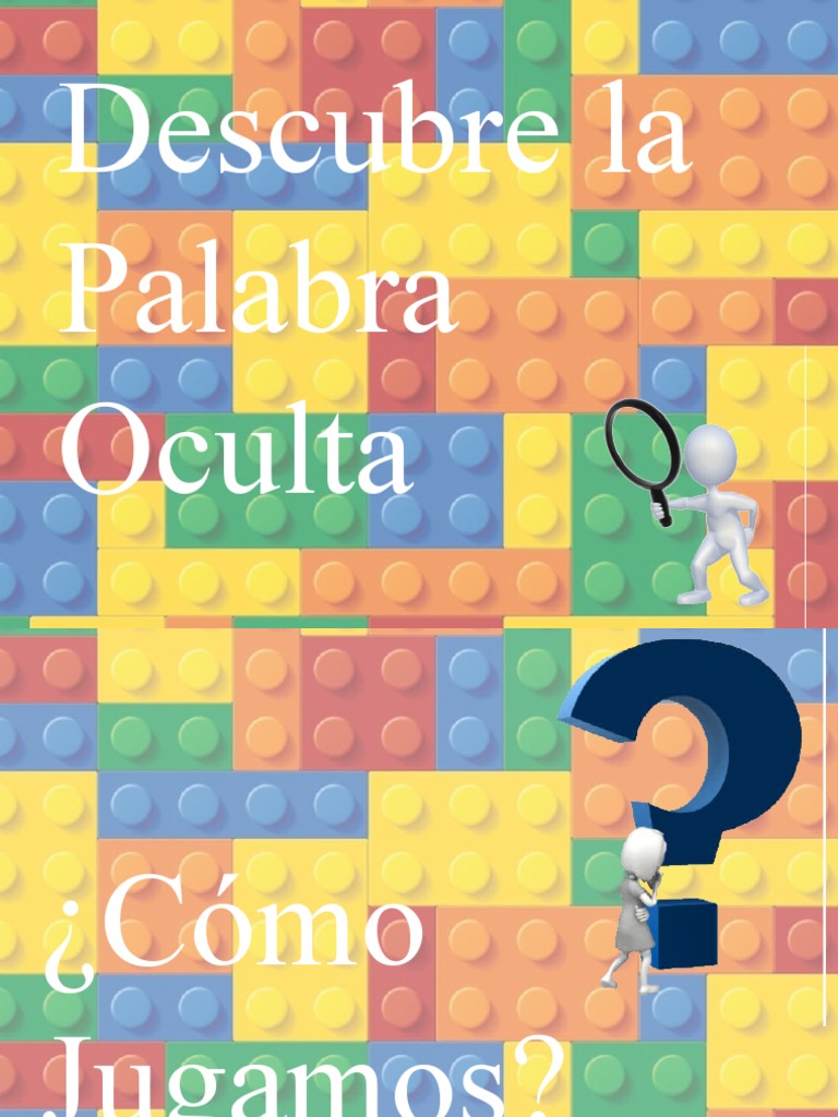 Juego Adivinar Palabras | PDF