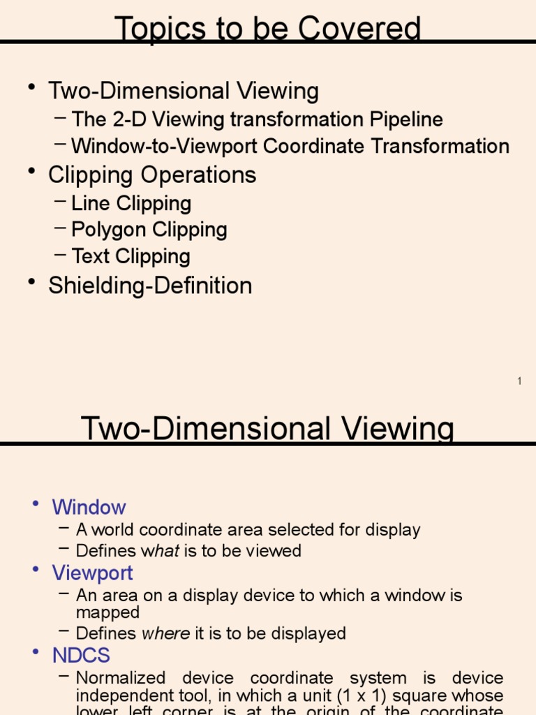 2-D Clipping | PDF | Vertex (Geometry) | Polygon