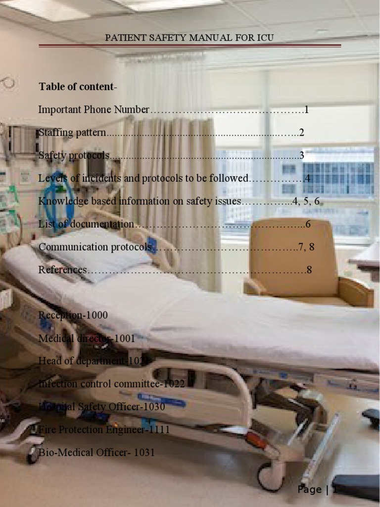 Icu | PDF | Intensive Care Unit | Patient Safety