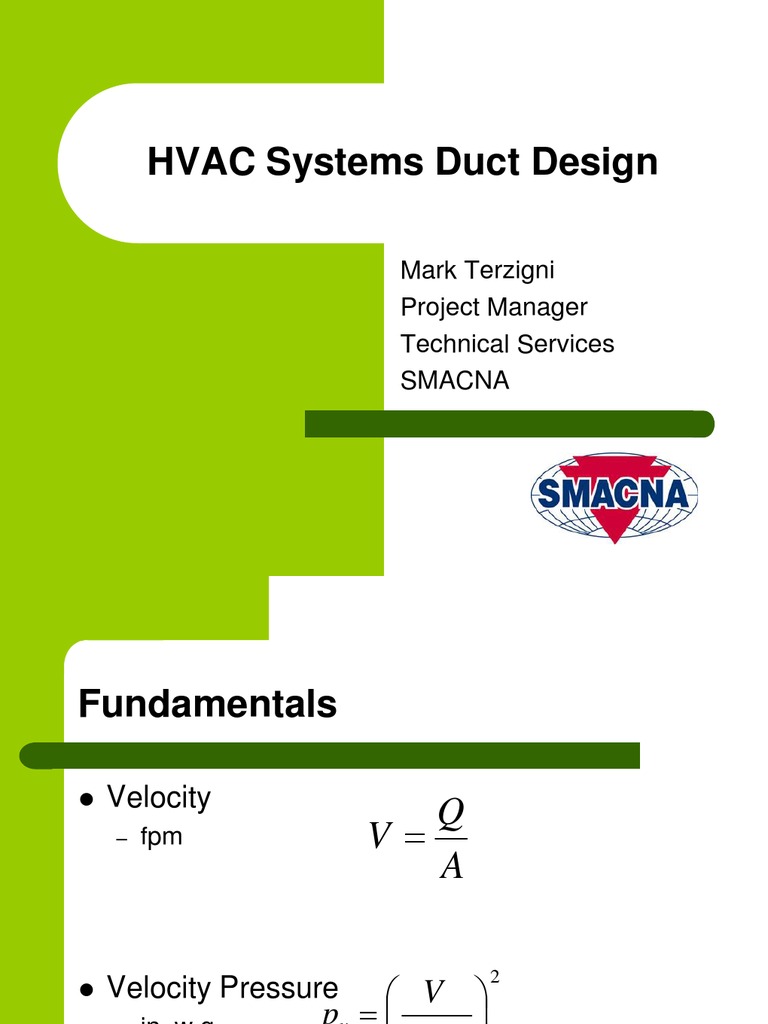 Duct Design | PDF | Duct (Flow) | Mechanical Engineering