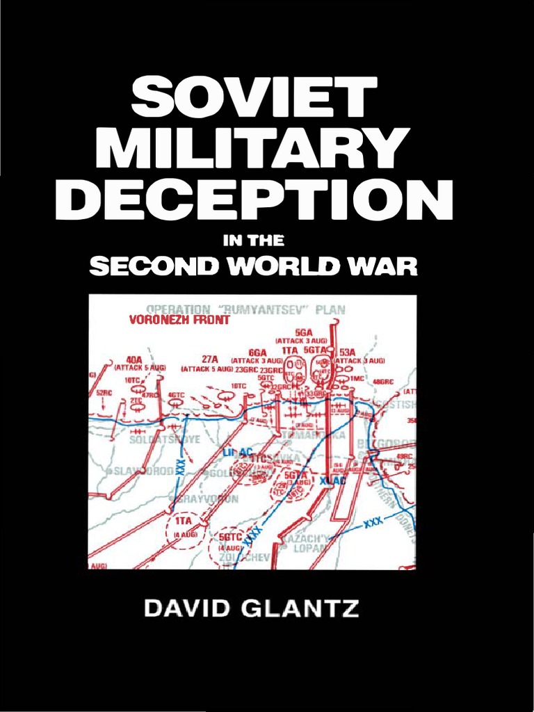 David M. Glantz - Soviet Military Deception in The Second World War ...