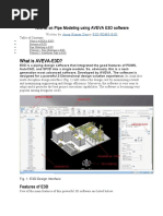 AVEVA E3D Pipe Modeling Tutorial | PDF | Software | Design
