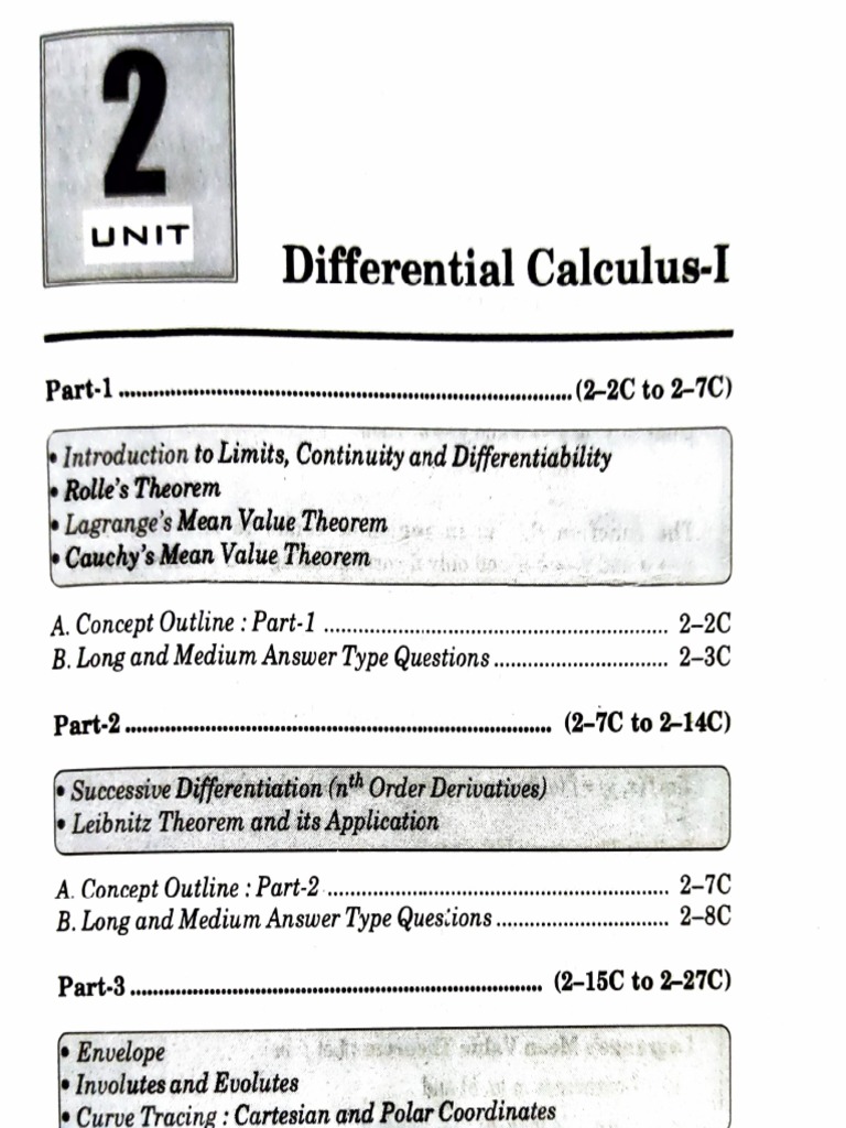 2nd Unit Maths | PDF | Derivative | Trigonometric Functions