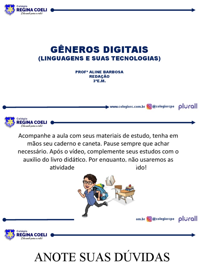 Gêneros Digitais | PDF