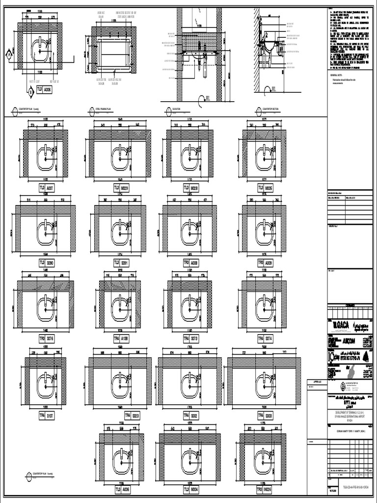 Ffl. FFL.: General Note: Fabrication Should Follow The Site ...