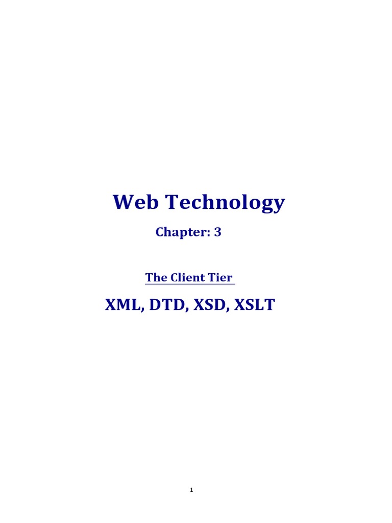 Chapter 3 Detail | PDF | Html Element | Xml
