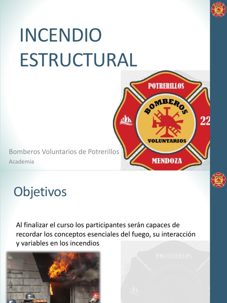 02 Incendio Estructural Leccion 2 | PDF | Combustión | Oxígeno