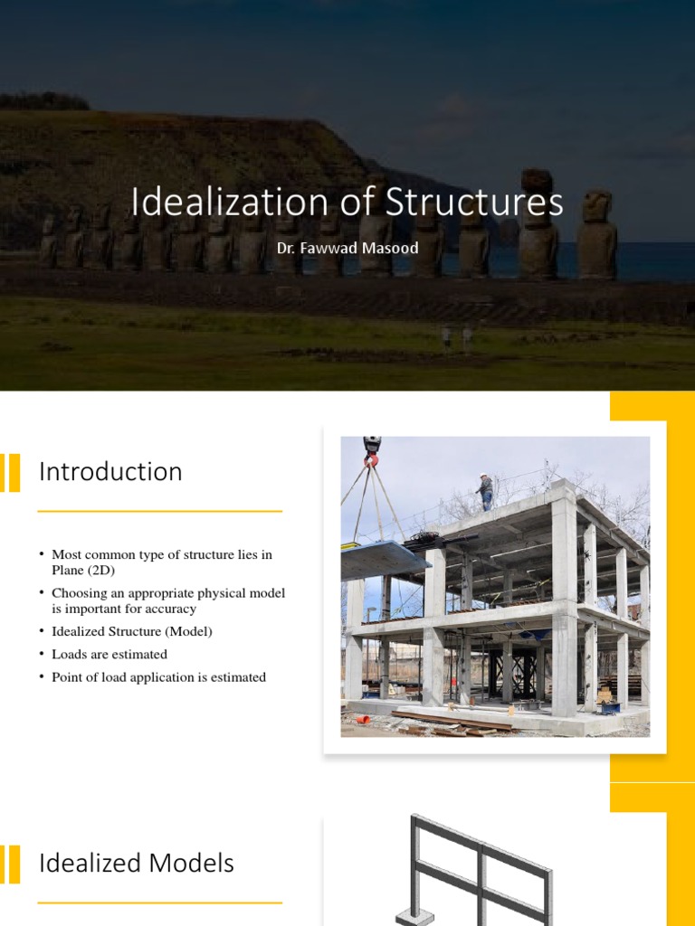 Lecture 6 Idealization of Structures - One Way 2 Way | PDF | Structural Analysis