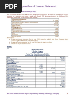 Income Statement Practice Problems | PDF | Net Income | Expense