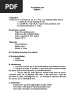 Lesson Plan in Four Pronged Approach | PDF | Question | Lesson Plan